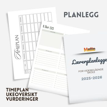 Mattespill til utskrift - Mattespillboka